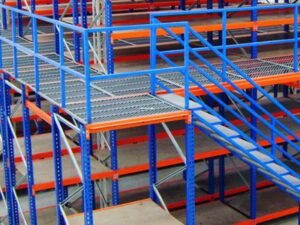 Rack Supported Mezzanine Floor Construction Service In UAE